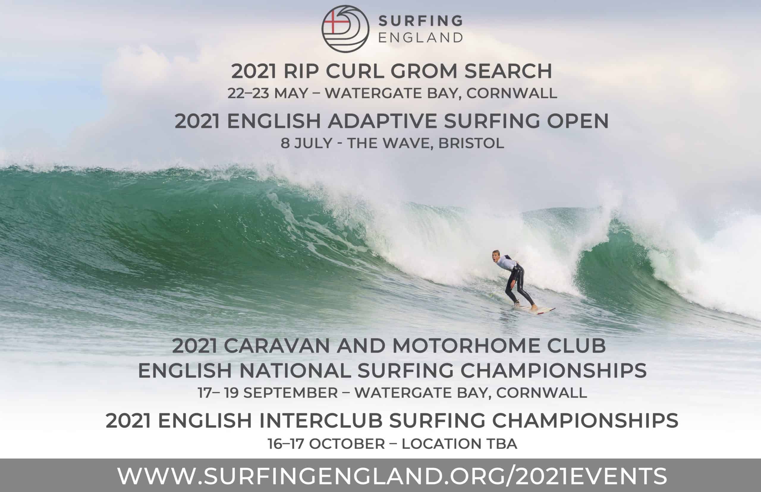 Surfing England Announce 2021 Events Calendar - Surfing England