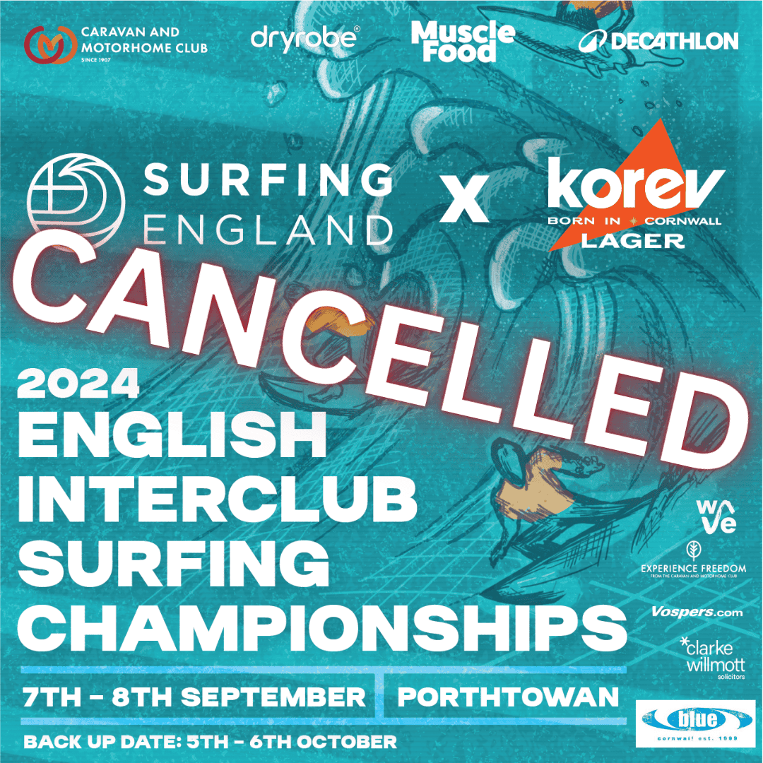 Event Call: 2024 korev Lager English Interclub Surfing Championships ...