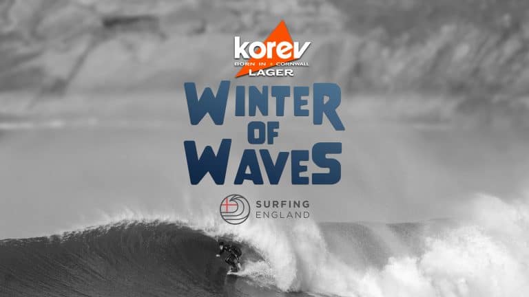 Korev Lager Winter of Waves - Surfing England
