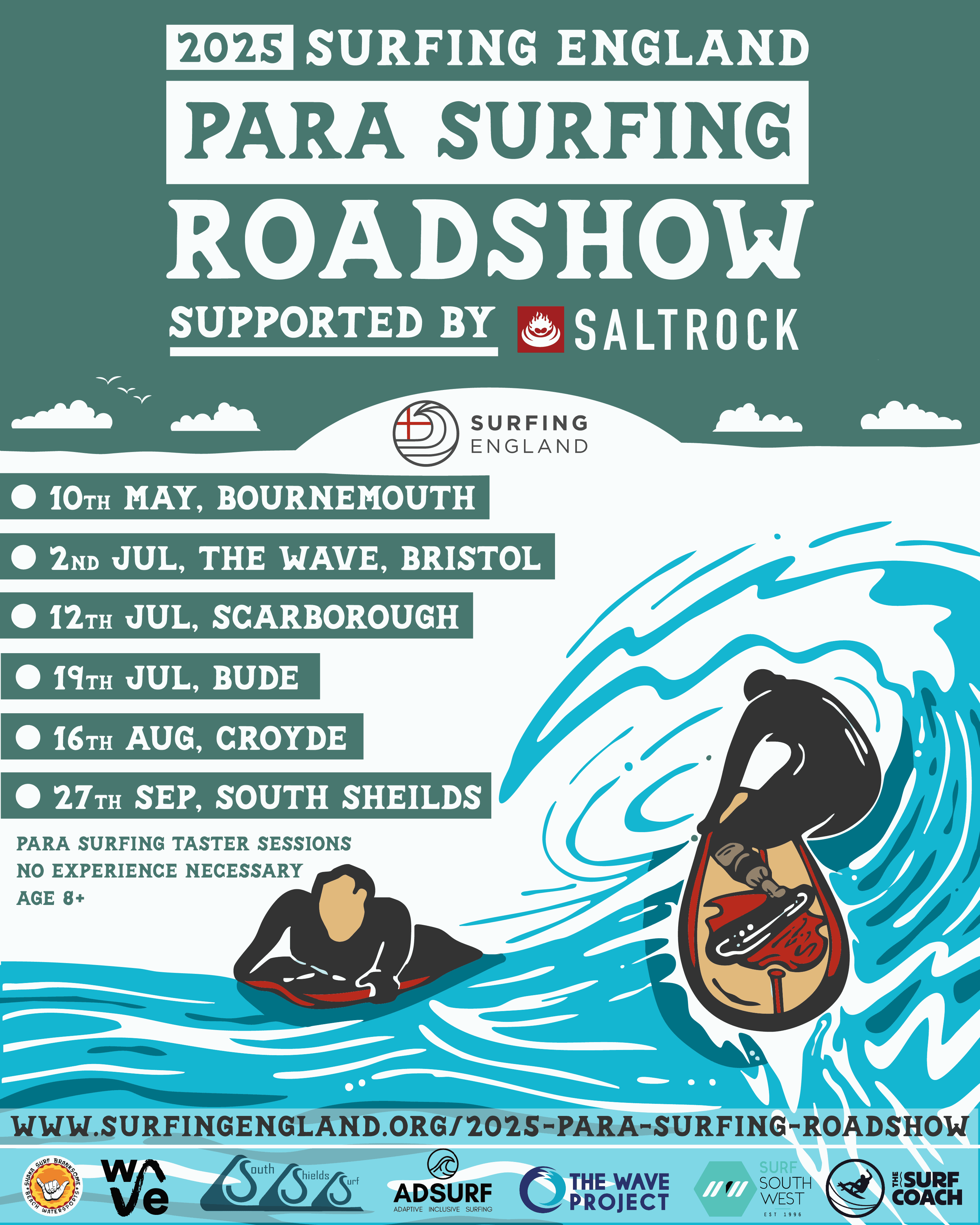 2025 Para Surfing Roadshow Launched, Supported by Saltrock - Surfing ...