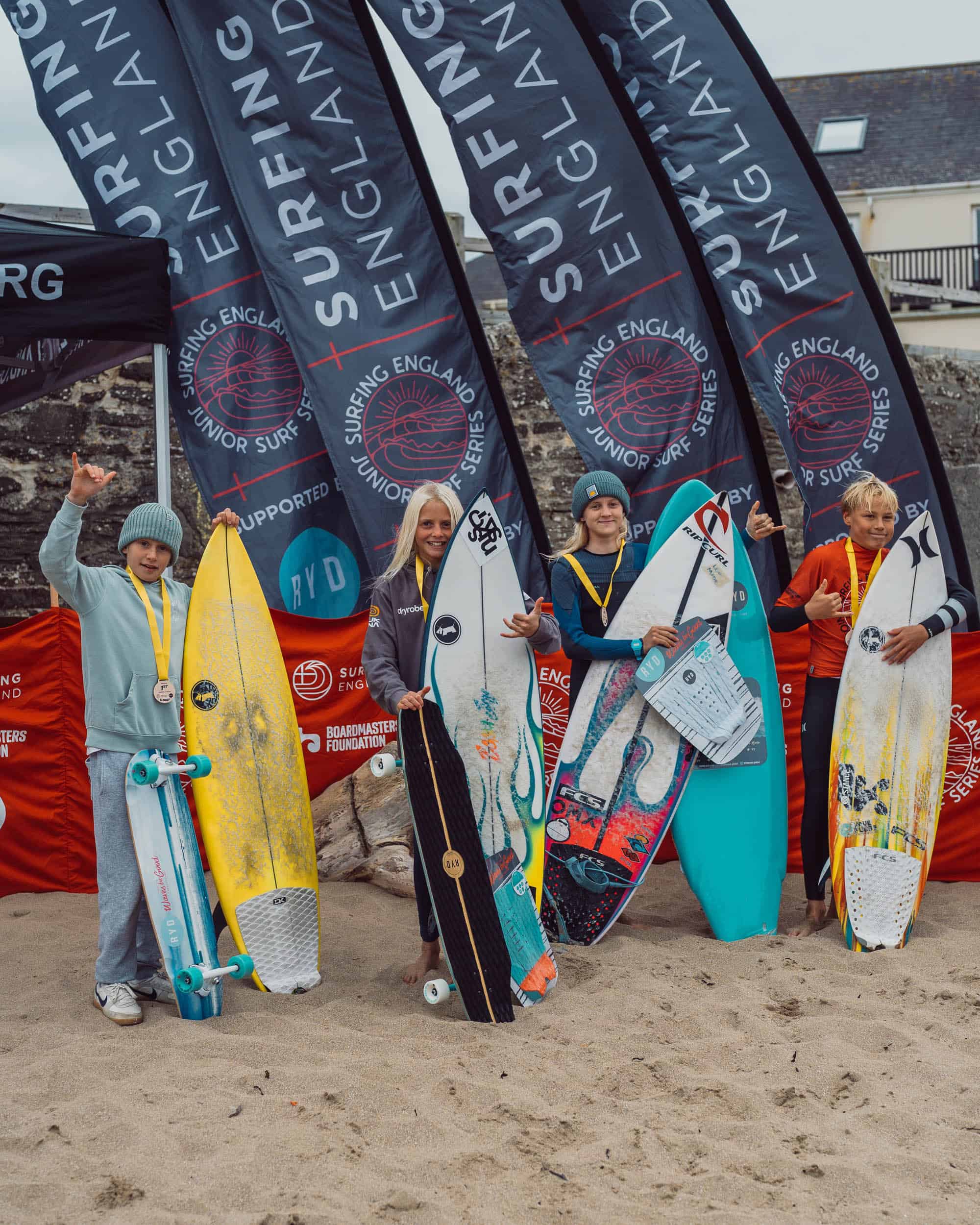 Junior Surf Series Stop 4 – Croyde Bay - Surfing England